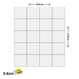3x3 Boards Size: 78cm x 78cm can fit 1 - 3 Individuals - Photobrick ...